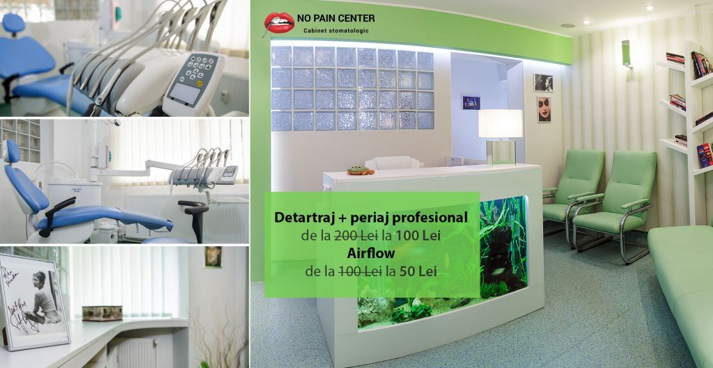 Promotii cabinet stomatologic - Cabinet stomatologie sector 2 No Pain